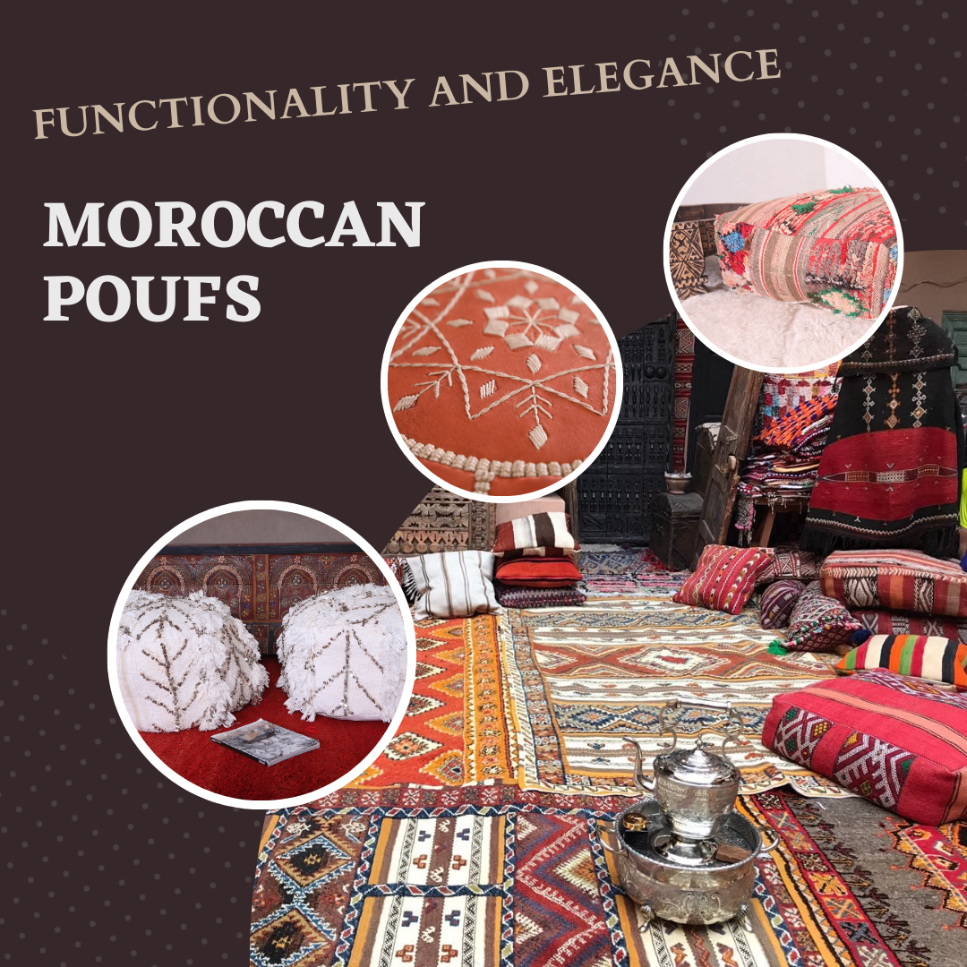 Moroccan Poufs: The Perfect Blend of Style and Functionality for Your ...
